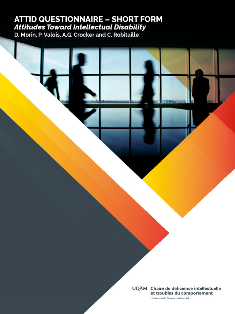 ATTID Questionnaire Court Interactif en | PDF | Intellectual Disability ...