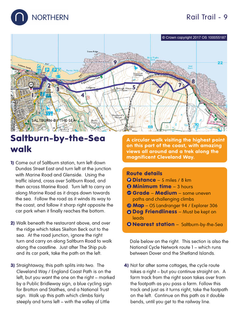 Northern Saltburn by The Sea Walk 2 | PDF | Transport Infrastructure ...