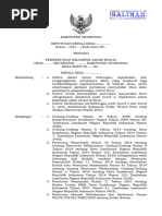 Contoh SK Kepala Desa Tentang Pokdarwis | PDF