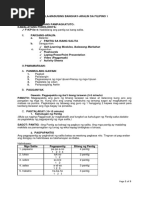 FILIPINO DETAILED LESSON PLAN 4AS Latest | PDF