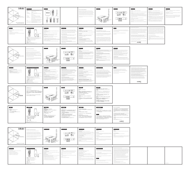Minix Neo U1 | PDF | Usb | Hdmi