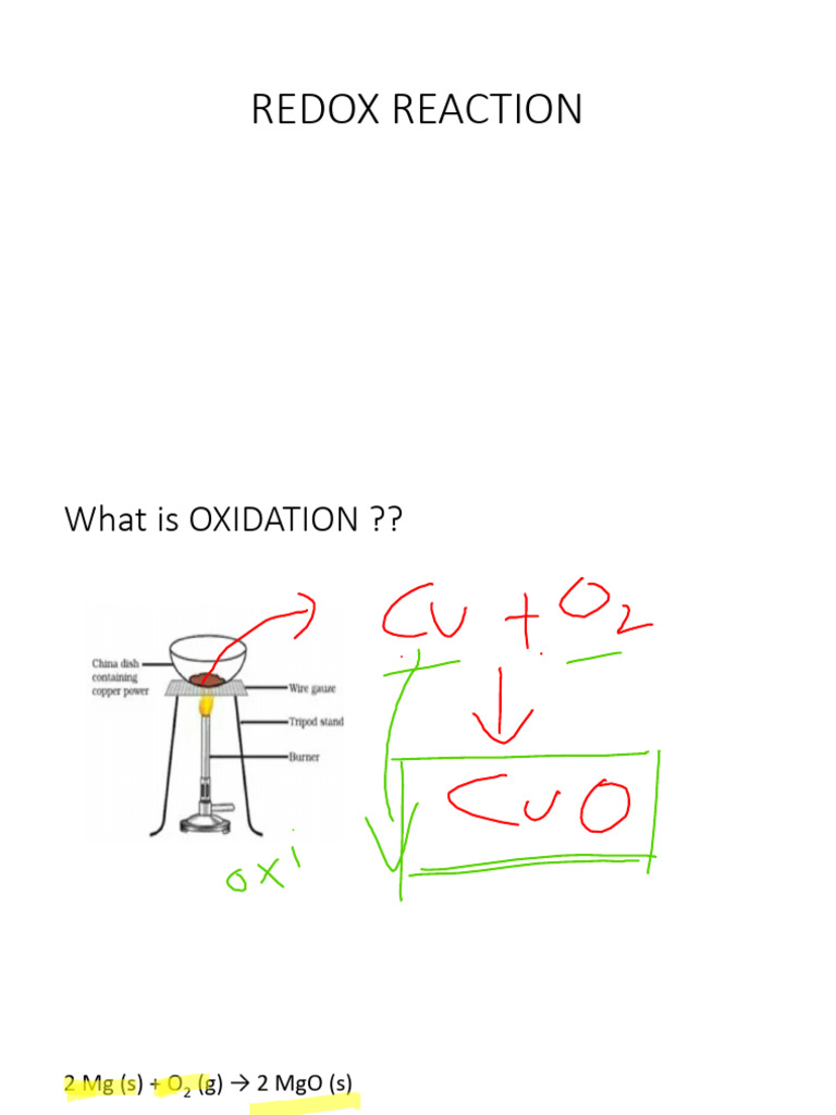 Redox | PDF | Redox | Chemical Reactions