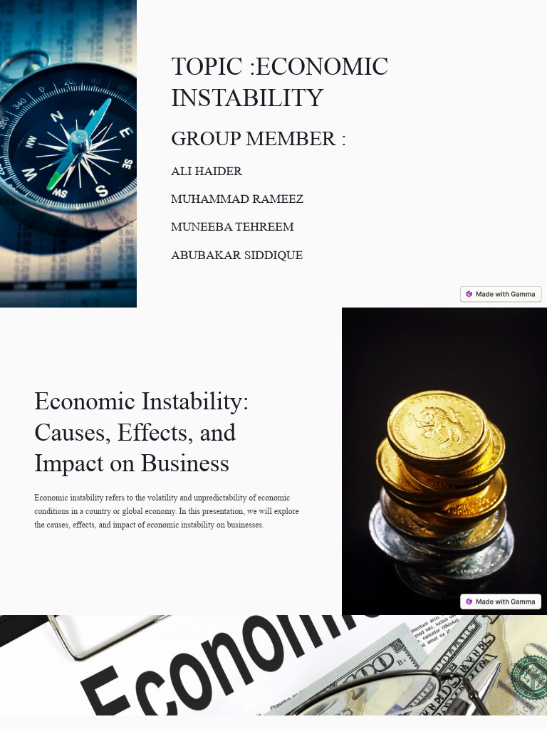 Topic Economic Instability | PDF | Investing | Fiscal Policy