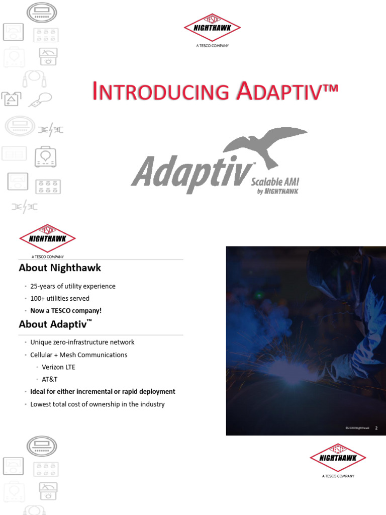 TESCO-Nighthawk Adaptiv AMI Solutions | PDF | Computer Network | Encryption