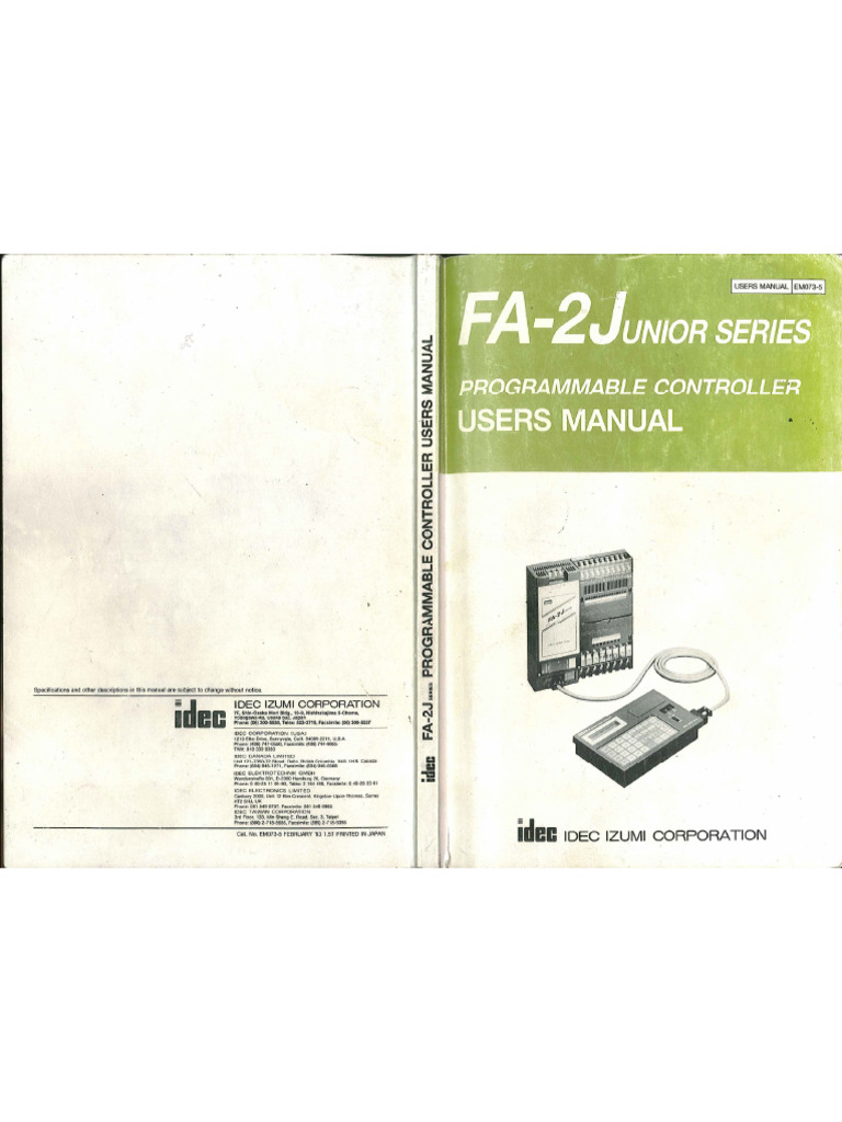 FA-2Junior Series (1-25) | PDF
