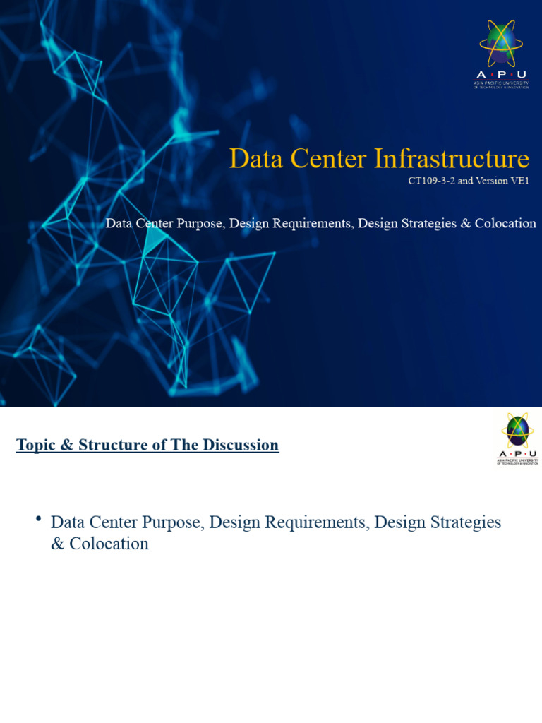 01 - Data Center Purpose - Design Requirements - Strategies - Colocation | PDF | Data Center ...