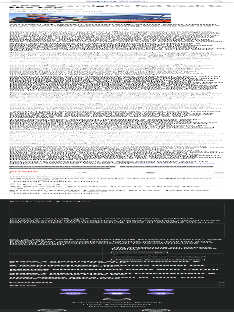 APC Overnight's Fast Track To The Top Supply Chain Magazine | PDF ...