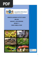 Grade 11 Life Sciences Revision Material Term 3 and 4 - 2023 | PDF ...