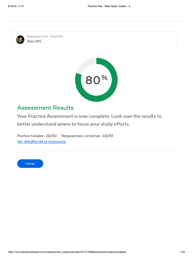 Practice Test - Meta Spark Creator - A | PDF | 3 D Computer Graphics ...