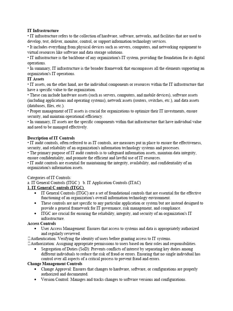 IT Infrastructure | PDF | Information Security | Computer Network