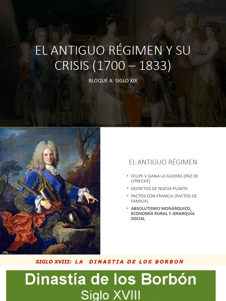 1 - El Antiguo Régimen y Su Crisis | PDF | Napoleón | revolución Francesa