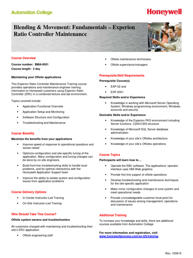 Bma-0001-En-Des-514-R400 1-Rev01-0-Blending-And-Movement-Fundamentals ...