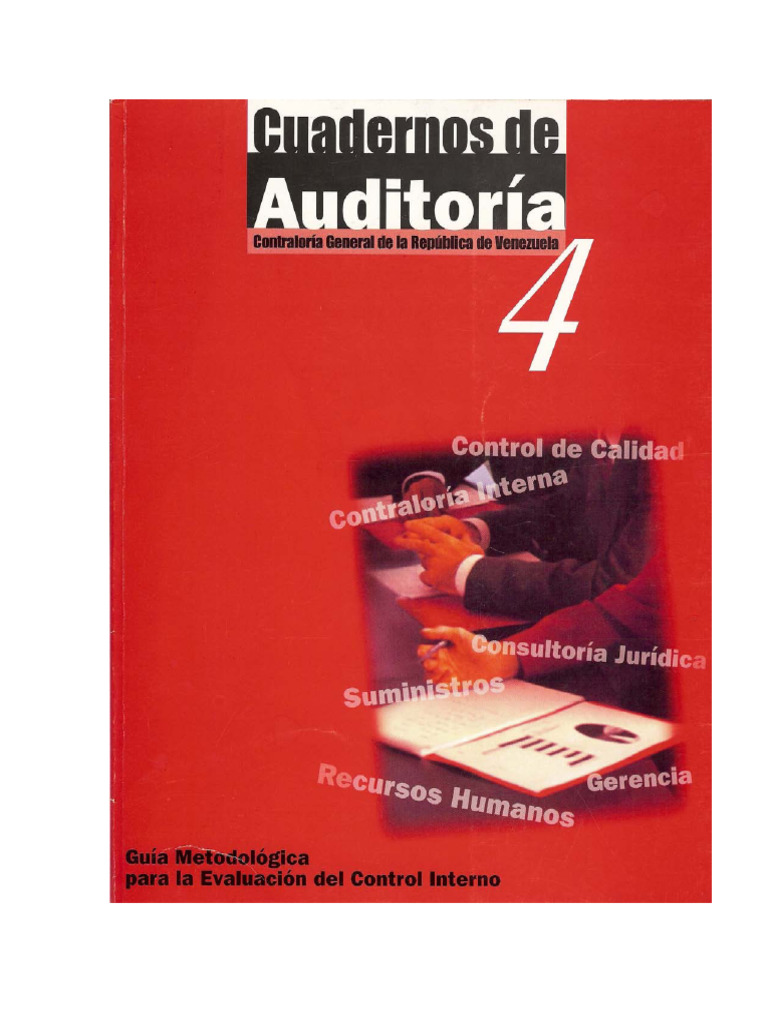 Cuaderno de Auditoría #4. Control Interno | PDF