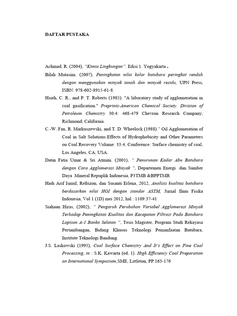 DAFTAR PUSTAKA Proposal | PDF