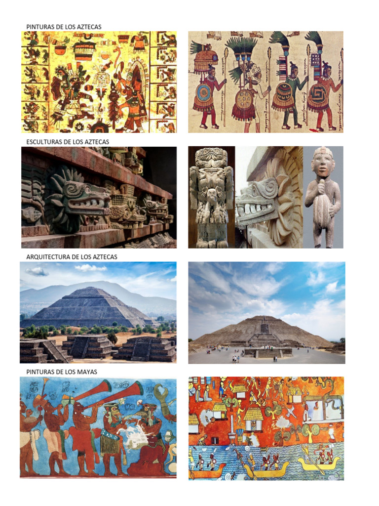Pinturas de Los Aztecas | PDF