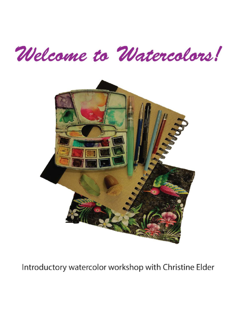 Introduction To Watercolors | PDF | Watercolor Painting | Pencil