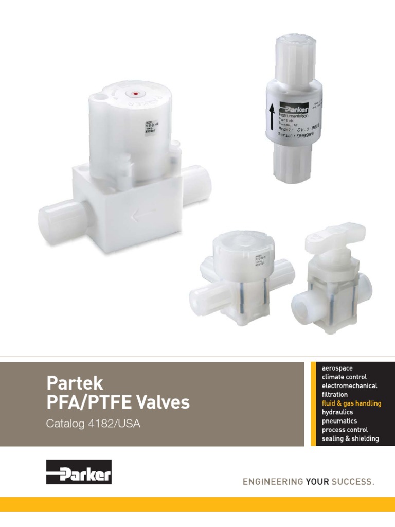 Parker Valves | PDF | Valve | Pressure
