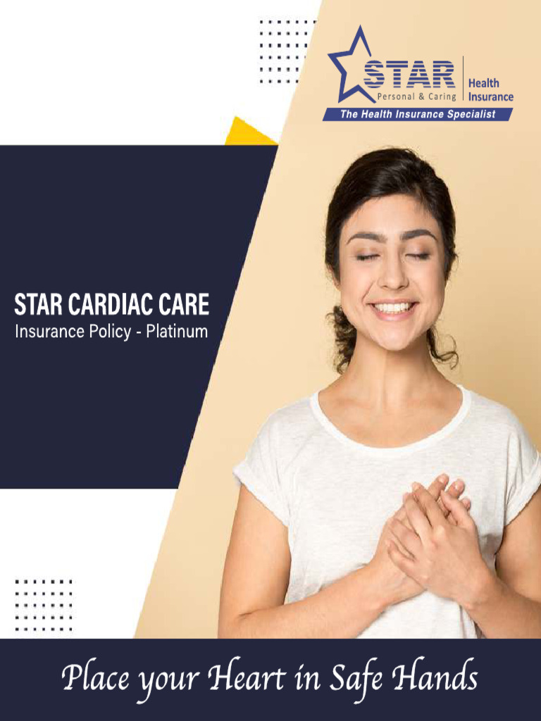 Star Cardiac Care Brochure Platinum | Download Free PDF | Insurance ...
