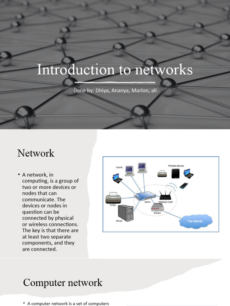 Network New | PDF | Computer Network | Client–Server Model