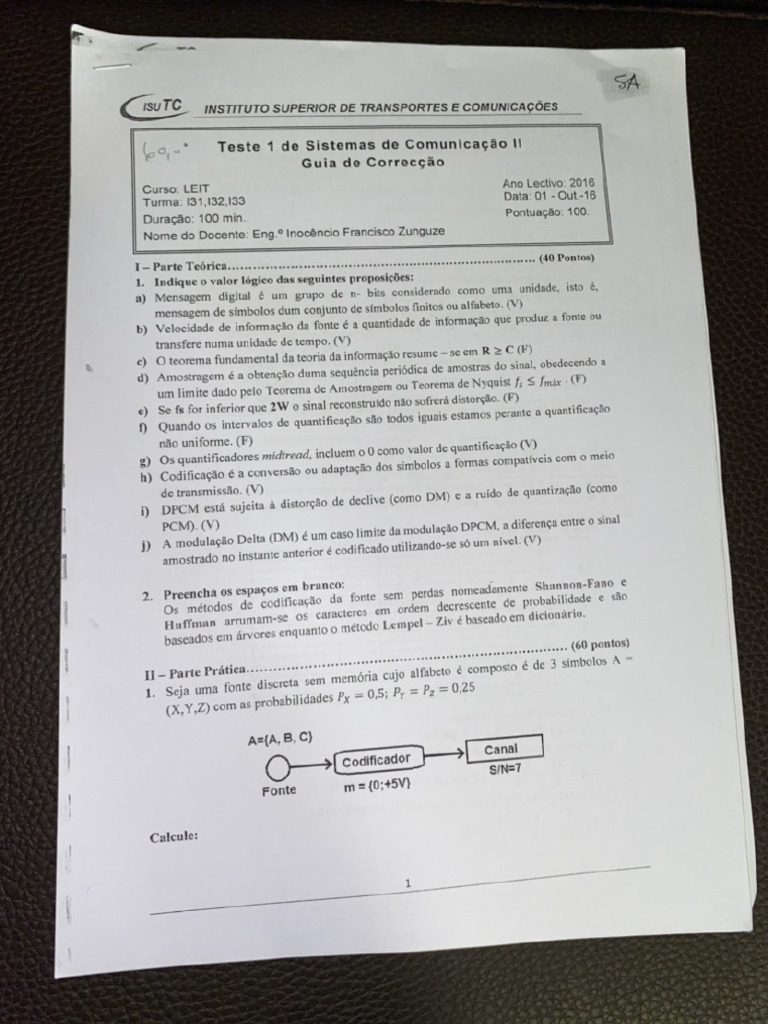 Exames de Siscom II | PDF