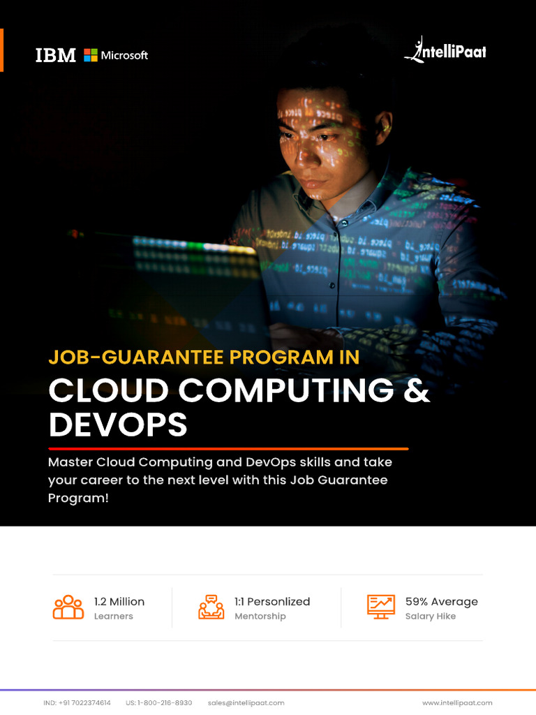 Job Guarantee Program Cloud Computing and DevOps | PDF | Microsoft Azure | Cloud Computing