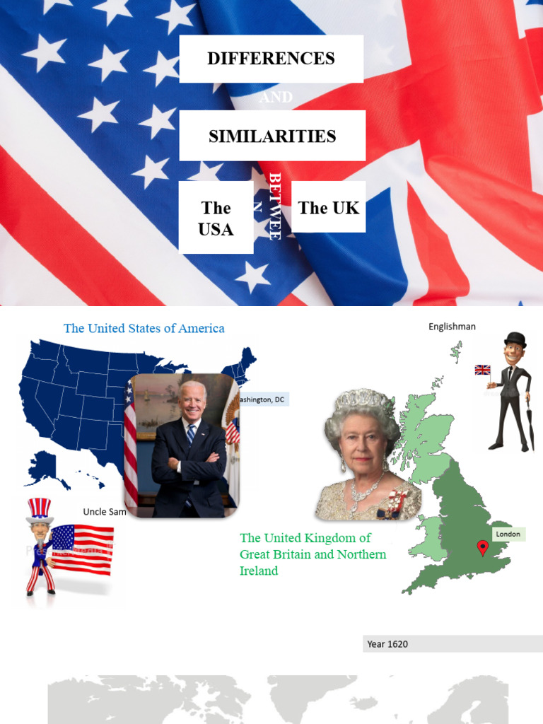 USA vs UK: Language and Cultural Differences | PDF