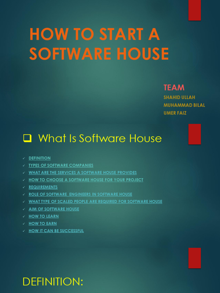 How To Start A Software House Latest | PDF | Application Software ... How To Start A Software House Latest | PDF | Application Software ...