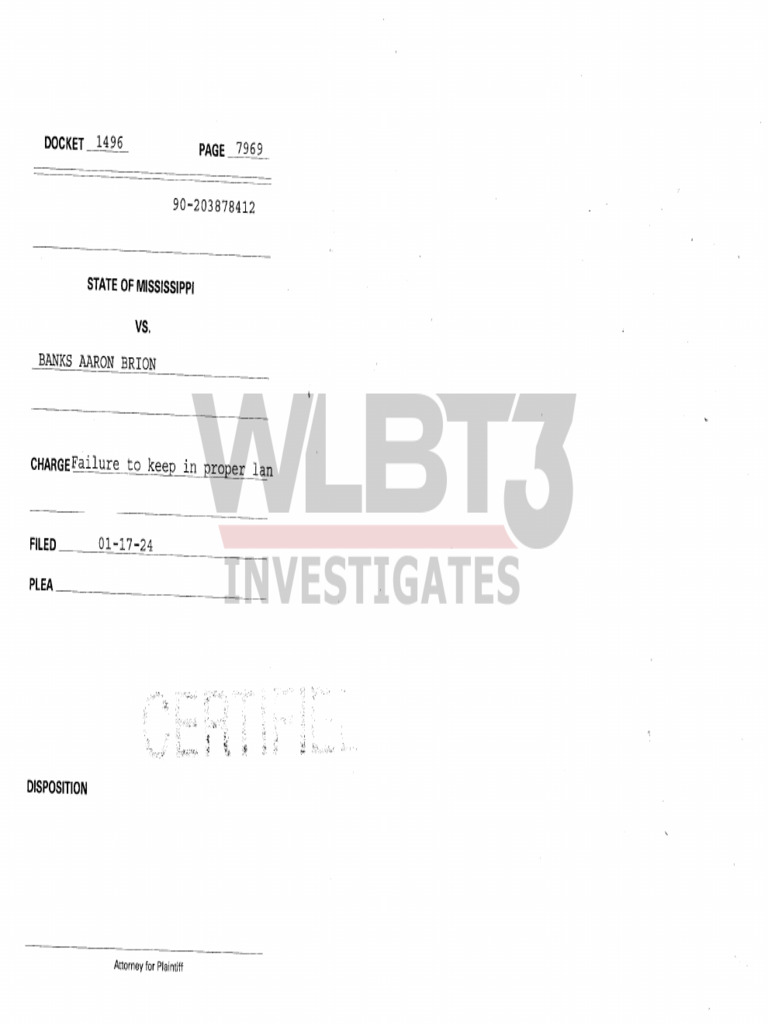Banks MHP Arrest - Redacted Final | PDF