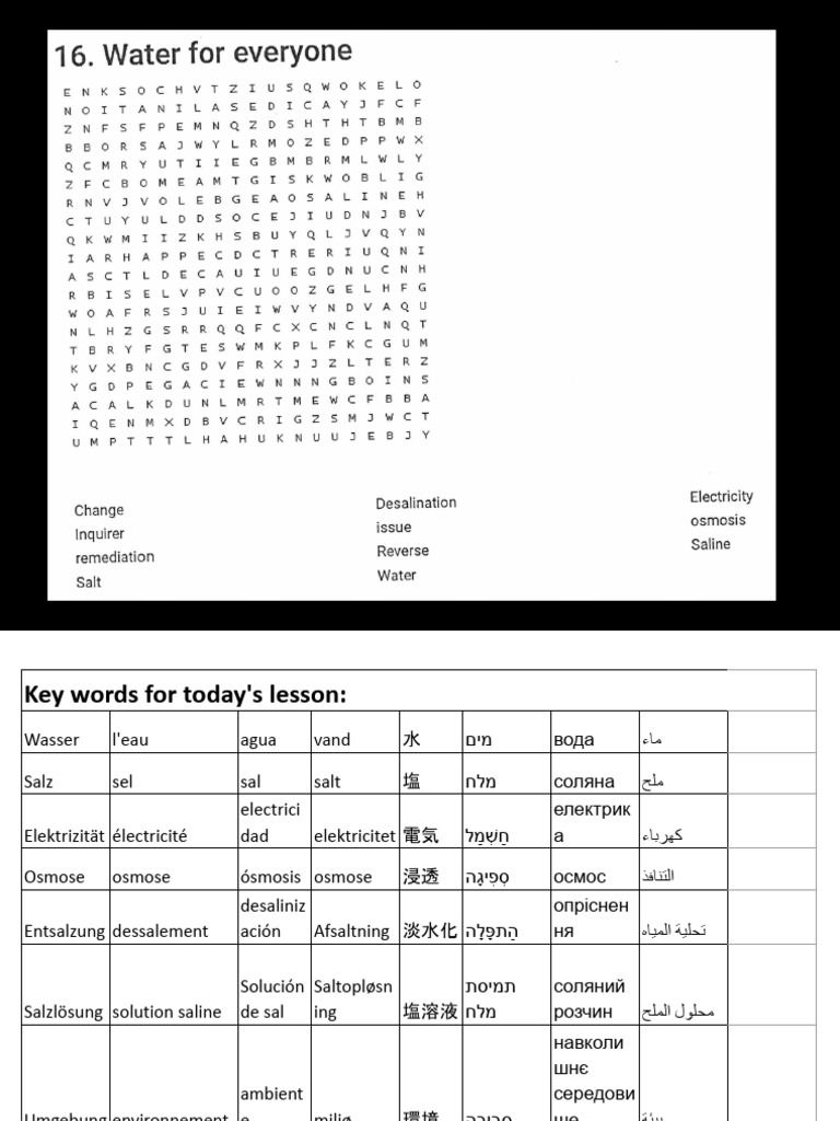 Salty Water - Desalination - Reverse Osmosis | PDF | Science | Water