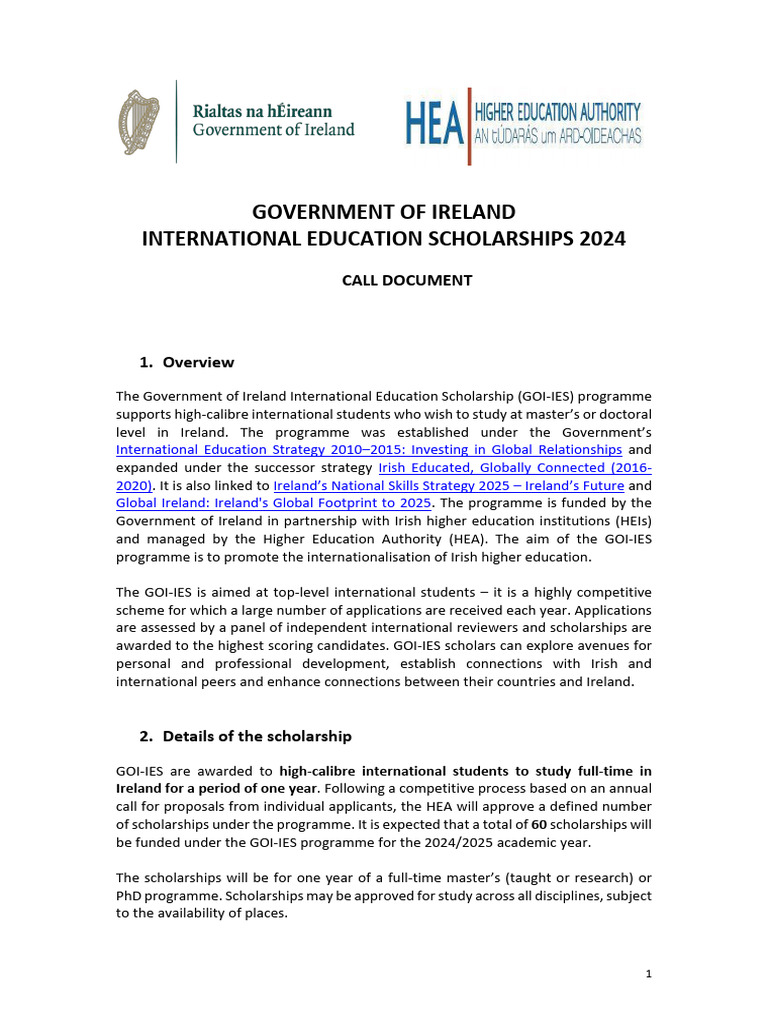 2024 GOI IES Call Document | PDF | Cost Of Living | Doctor Of Philosophy