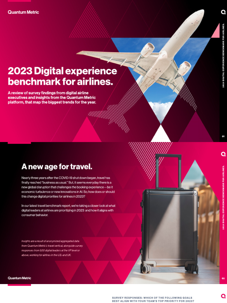 2023 Airline Digital Experience Insights | PDF | Airlines | Benchmarking