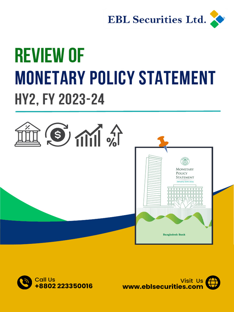 Review of Monetary Policy Statement H2'24 by EBLSL | PDF | Monetary Policy | Exchange Rate