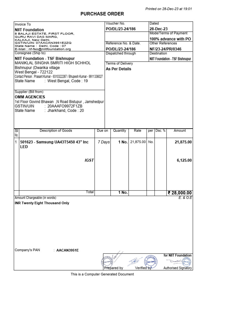 Led - Omm Agencies | PDF | Accounting | Business Documents