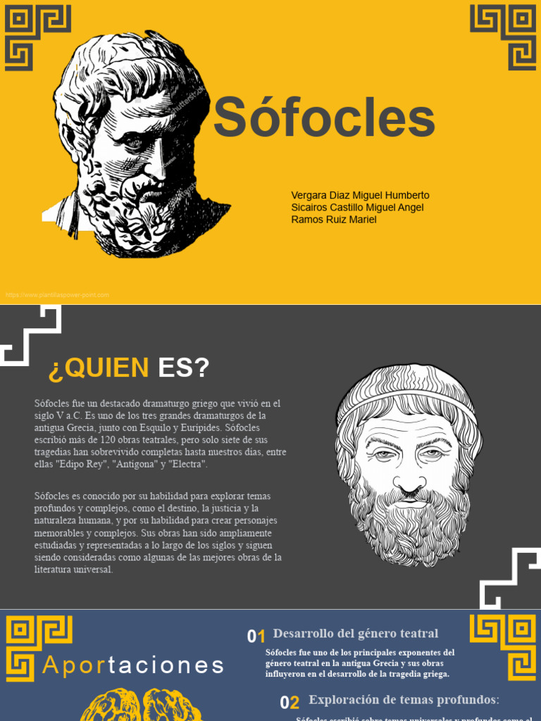 Filosofia Sofocles | PDF | Sófocles | Tragedia griega