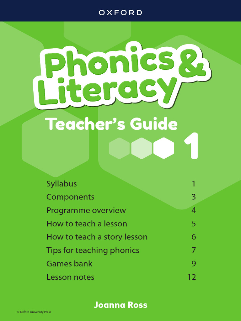 Beehive Phonics Level 1 Teachers Guide | PDF | Phonics | Linguistics