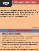 LMC Master Guide Induction Ceremony - Page 1 of 7 | PDF | Jesus | Prayer