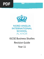 IGCSE Business Studies - 2023-2025-Syllabus | PDF | Entrepreneurship ...