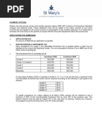Maragon Olympus 2025 Fee Schedule | PDF | Fee | Money