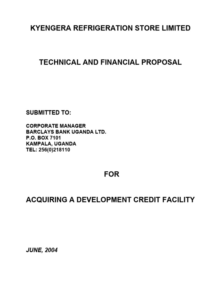 Kyengera Refrigeration Store Limited | PDF | Equity (Finance) | Interest