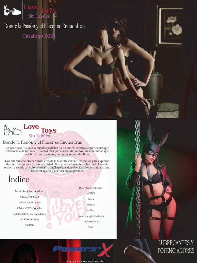Sin Tabues 2024 Lovetos Catalogo | PDF | Bdsm | Dominación y sumisión