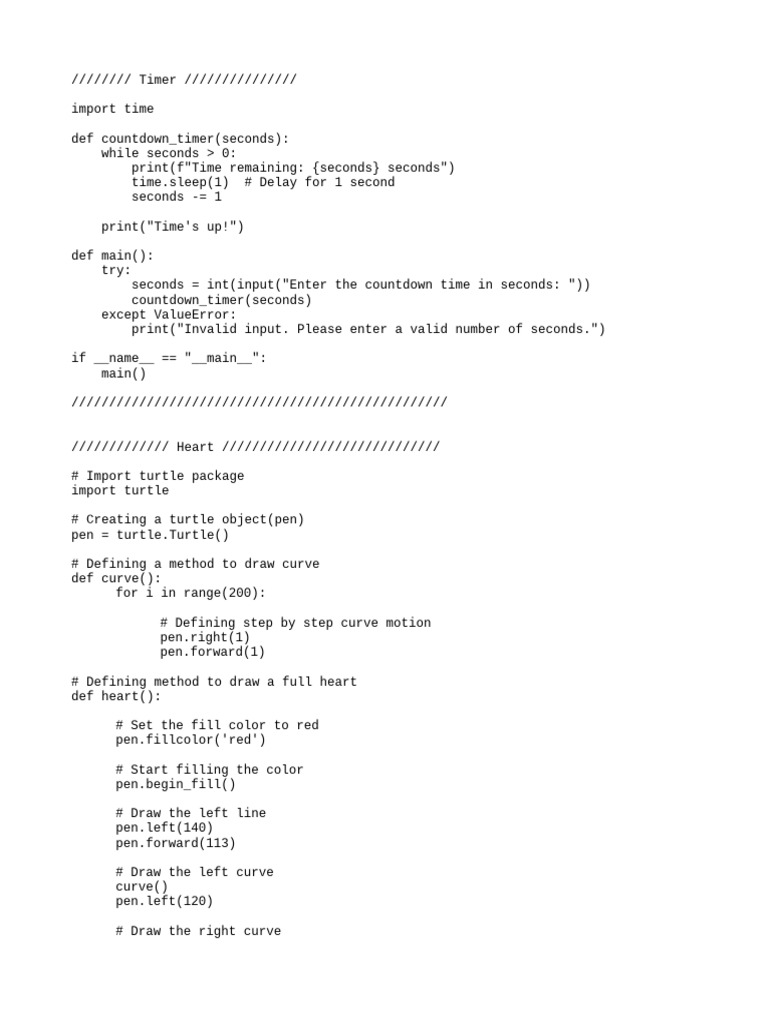 3 Python Projects Code | Download Free PDF | Notation | Computer Engineering