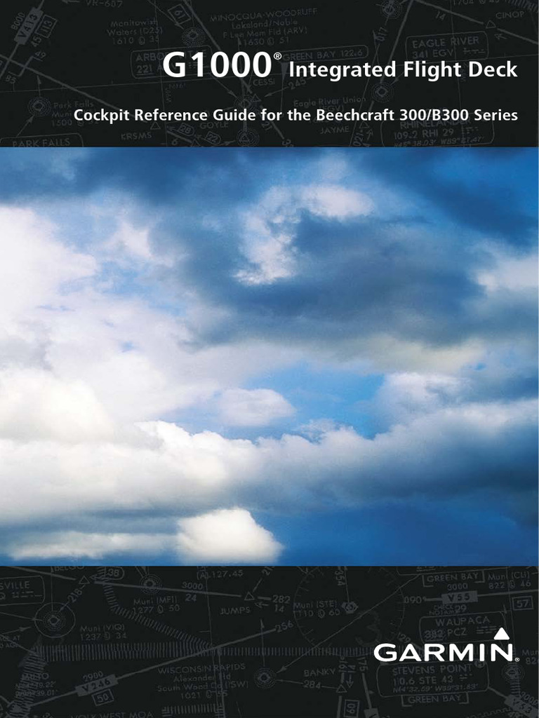 G1000 Cockpit Reference Guide Beechcraft 300 B300 | PDF | Navigation ...