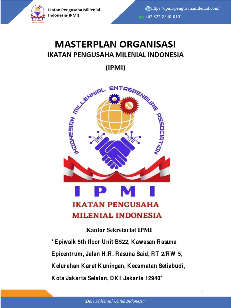 Master Plan 5 Ipmi 2023-1 | PDF