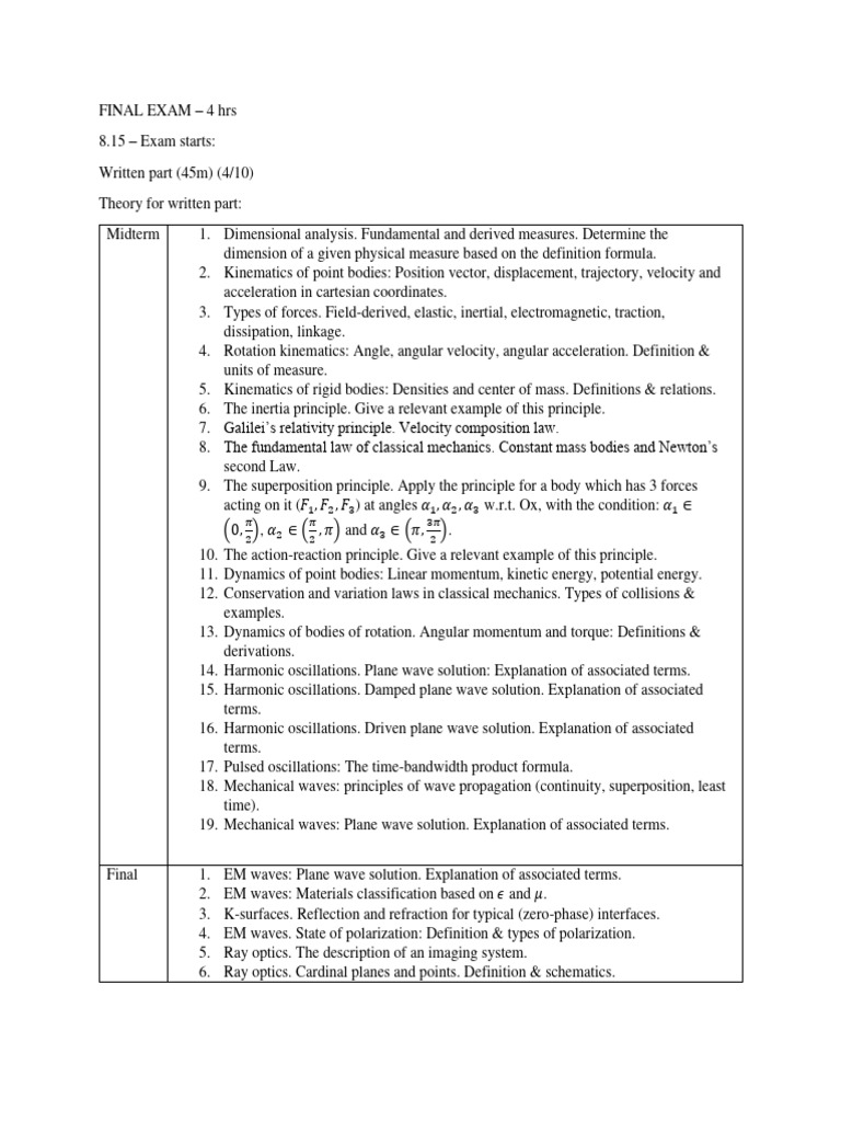 Subiecte ETTI | PDF | Waves | Oscillation