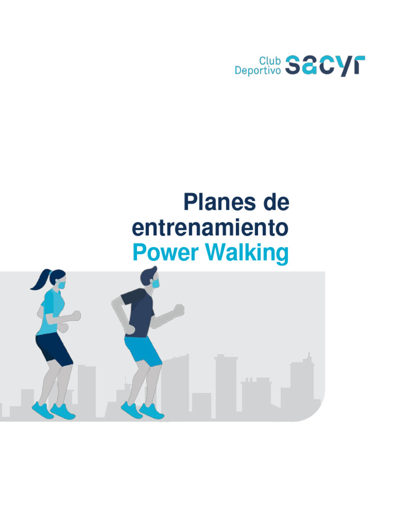1 - Plan de Entrenamiento Power Walking - Semana - 1 | PDF | Sistema ...