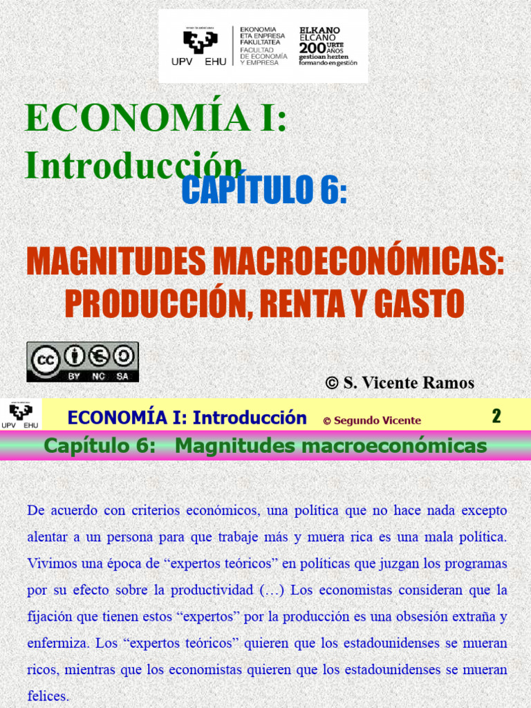 Capítulo 6 Econo I 2022-2023 (65) | PDF | Producto Interno Bruto | Macroeconómica