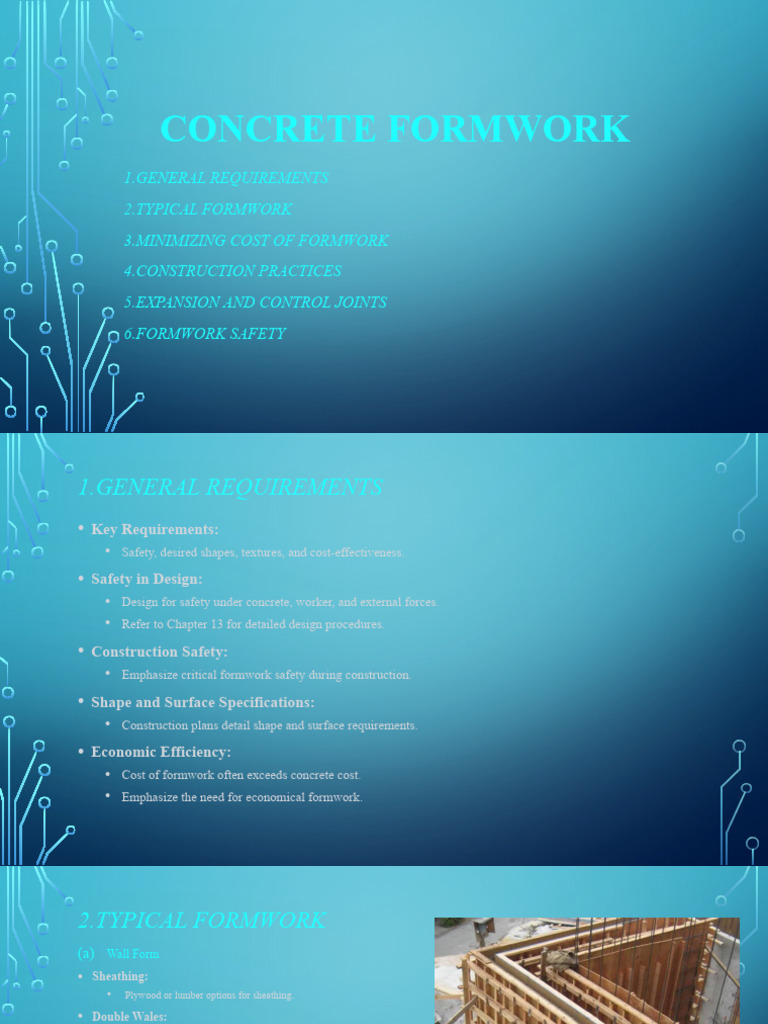 Concrete Formwork | PDF | Concrete | Structural Engineering