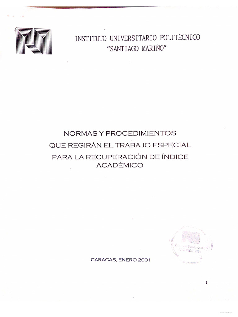 Normas y Procedimientos de Tria | PDF