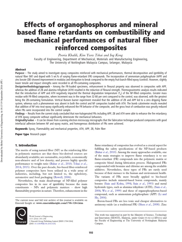 Attached File - Example | PDF | Composite Material | Epoxy