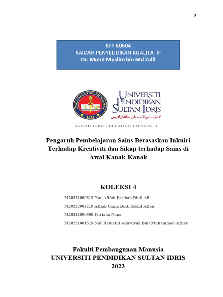 Research Proposal - (Chapter 1, 2 & 3) .En - Id.id - Ms Malay | PDF